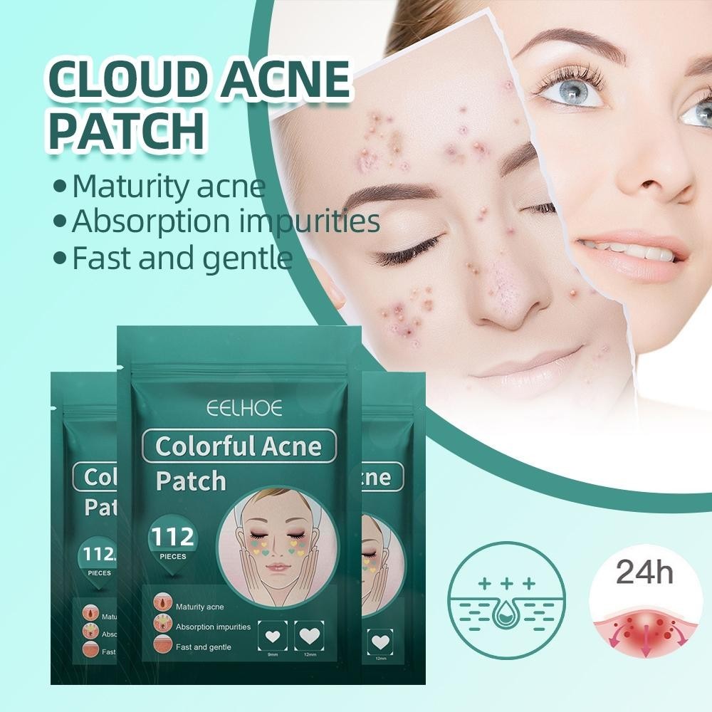 200/112pcs Invisible Acne Removal Pimple Patch Fade Face Spot Repair ...