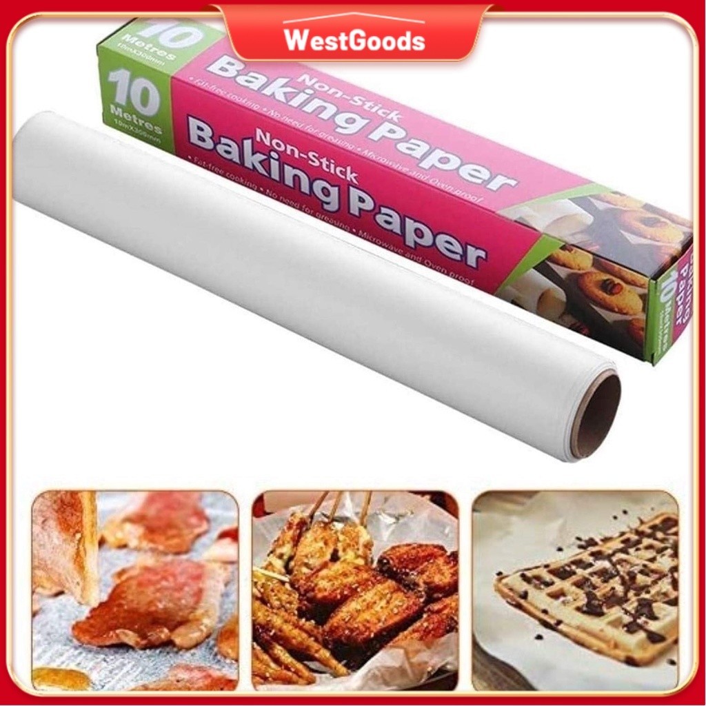 1 Roll Wax Paper 5M,10M Minimalist Solid Color Baking Parchment for ...