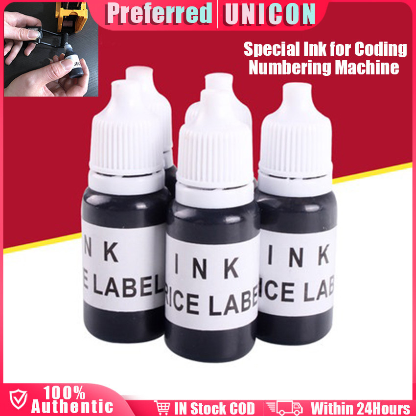 10mL/Bottle Special Price Tag Labeller Refill Ink Universal Numbering ...