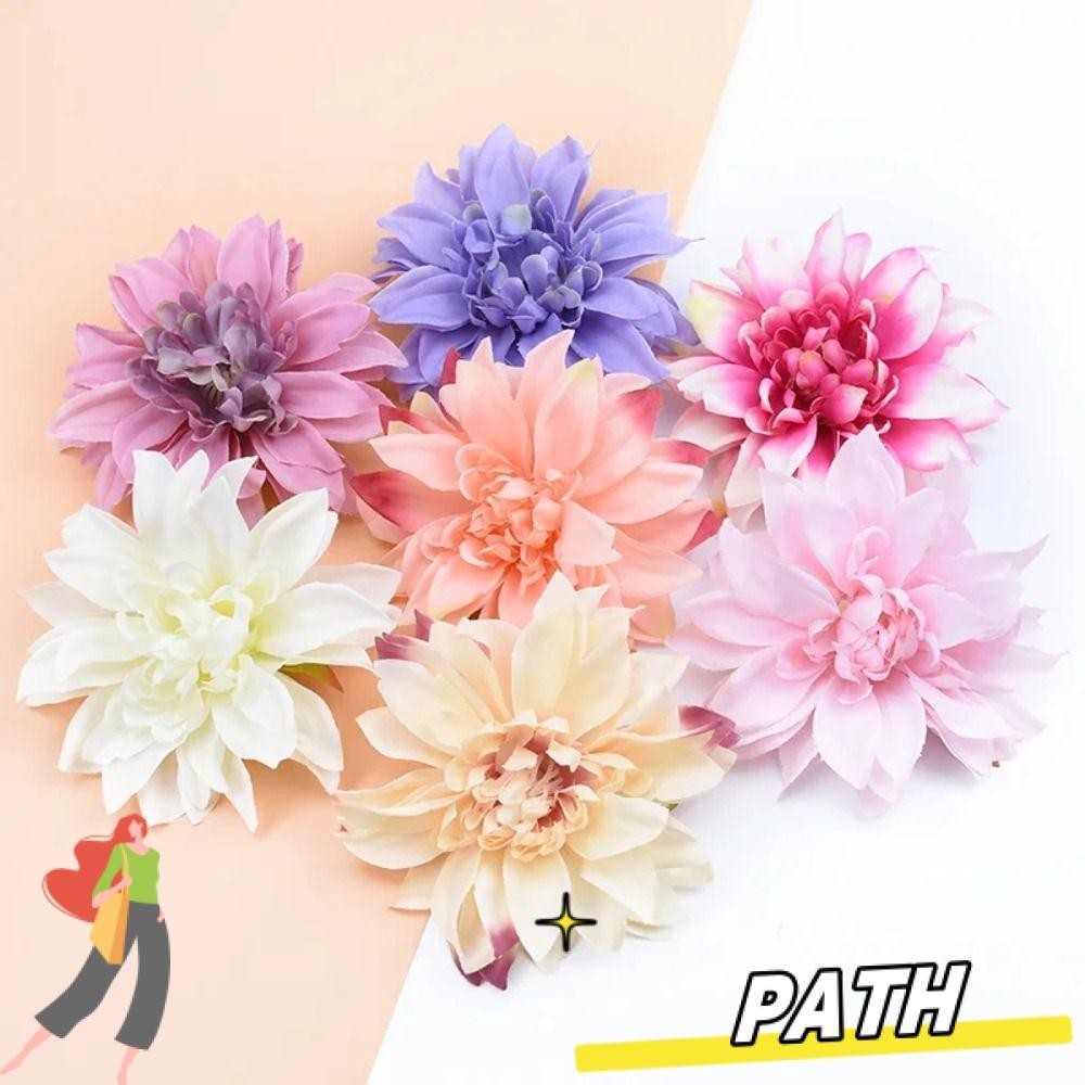 PATH 10pcs Artificial Plants, Silk Flowers Crafts Fake Flowers, 2024 ...