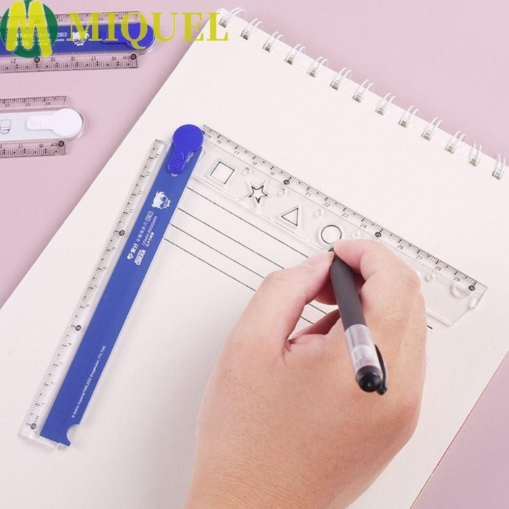 MIQUEL Folding Scale Ruler, Detective Conan Multi-function Measuring ...