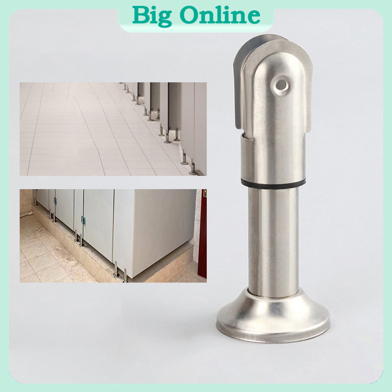 10cm Public Toilet Partition Support Feet Stainless Steel Restroom ...