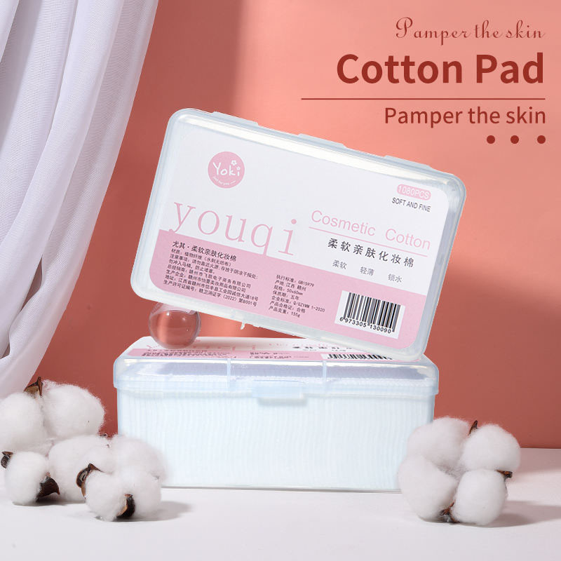 1000pcs Disposable Cotton Pad Cosmetic Makeup Remover Cotton Pads Face ...