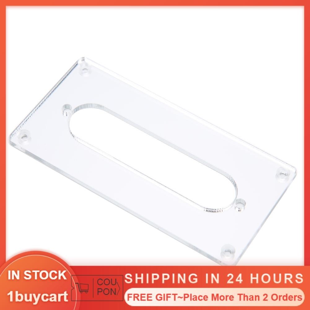 1buycart Guitars Pickups Mounting Ring Sturdy Guitar Pickup Cover 9.1x4 ...