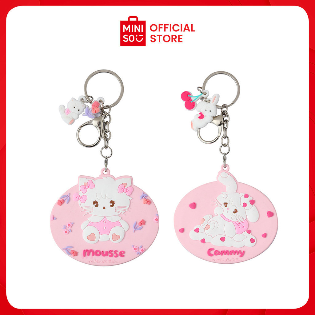 MINISO MIKKO Collection Keychain Compact Mirror | Shopee Philippines