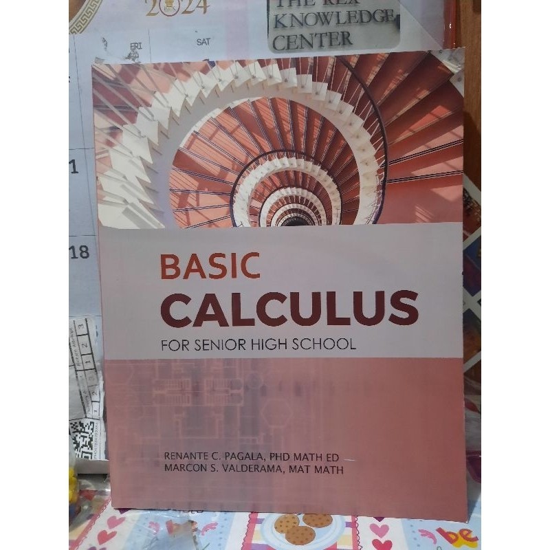 Basic Calculus by Pagala 2021c Brandnew Original Onhand | Shopee ...