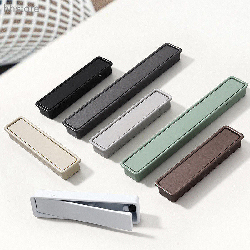 Embedded Handle Zinc Alloy Hidden Door Pull Handle Wardrobe Shoe ...