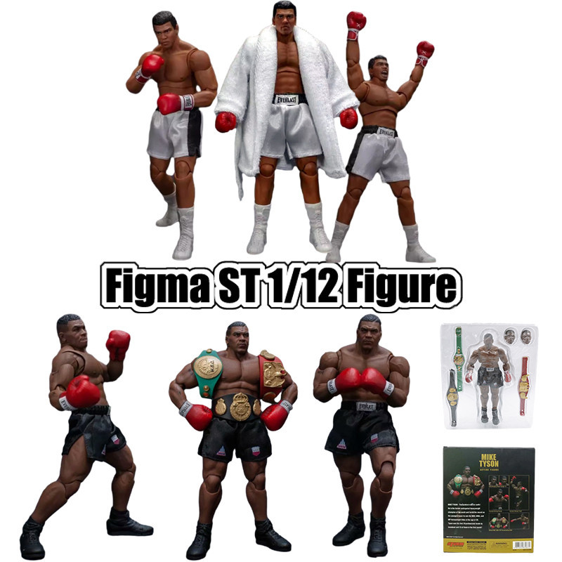 1/12 Storm Toys Mike Tyson Boxing Boxer Champion Articulado Figure ...
