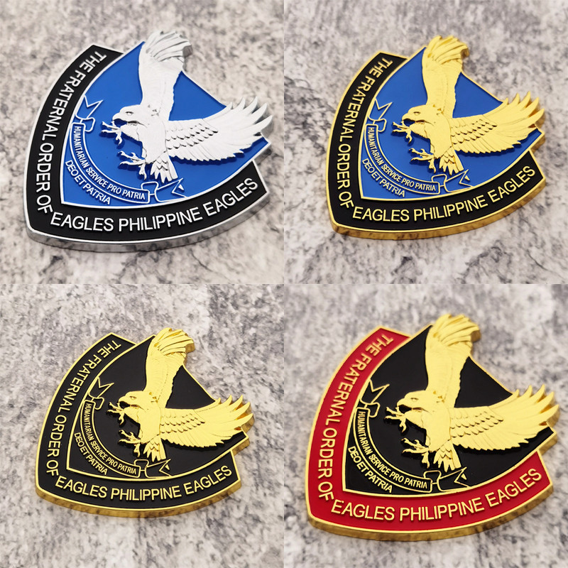 High-Quality Eagles Emblem 80MM The Fraternal Eagles Totem Motorcycle ...