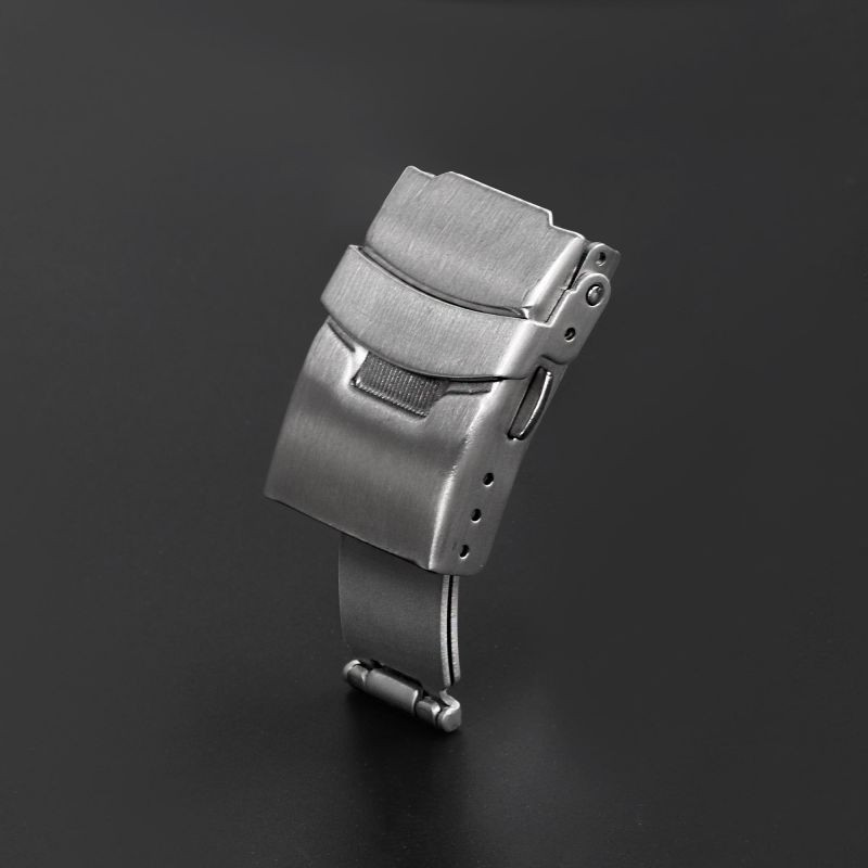 Diver Stainless Steel Watch Buckle Clasp 14mm 16mm 18mm 20mm for SEIKO ...