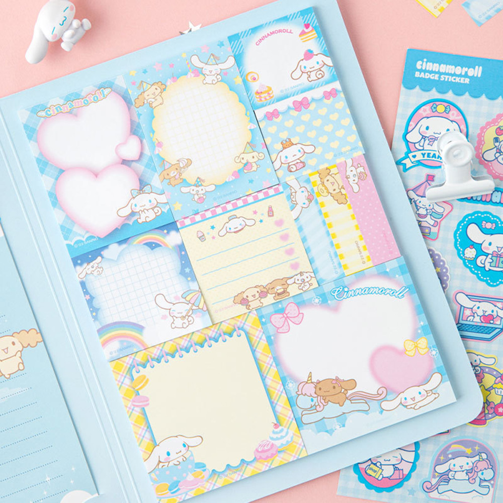 Cute Convenience Sticker Sticker Letter Paper Notebook Set for Sticking ...