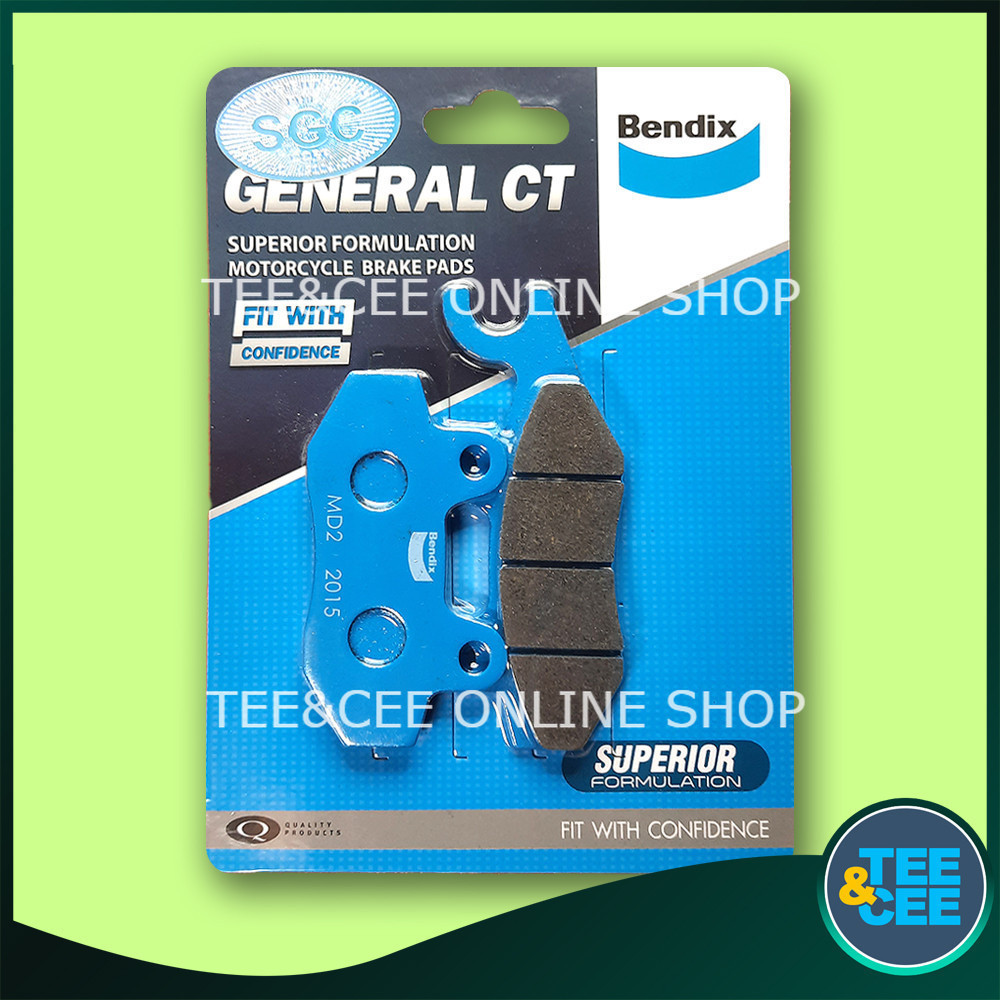 Bendix MD2 Brake Pads for (Raider 150, Raider J, Shogun, Smash, Fury ...