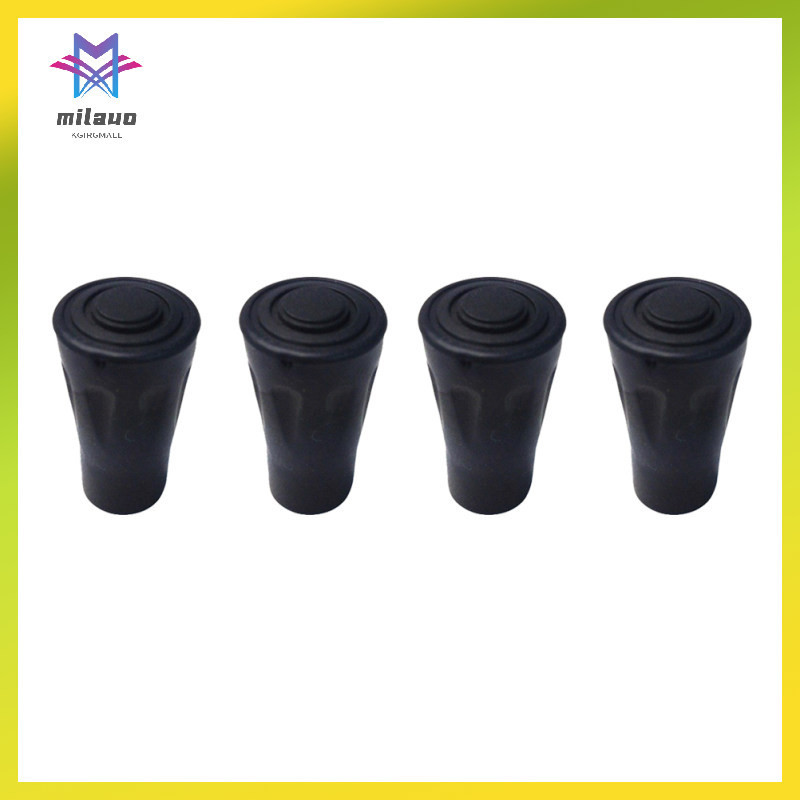 4 Pcs Trekking Poles Rubber Foot Tip Protectors Hiking Stuff Pointy ...