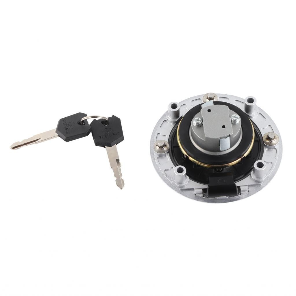 Mingxiu Fuel Cap Motorcycle Gas Tank Cover with 2 Keys Universal for ...