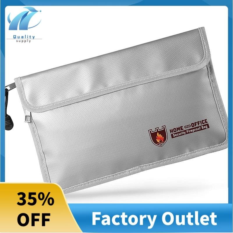 Superb Fireproof Document Bag,Waterproof and Fireproof Money Bag with ...
