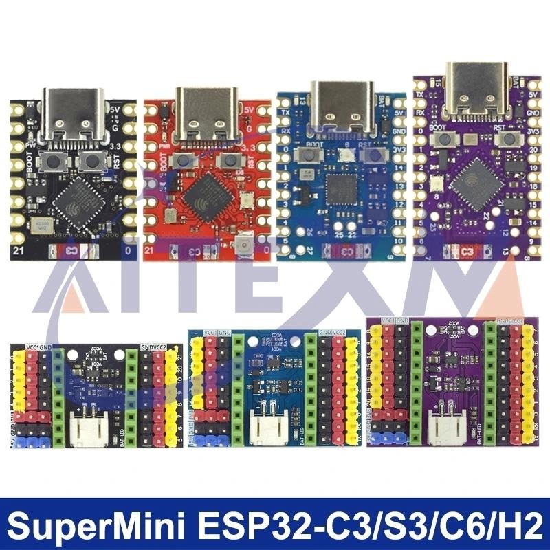 ESP32-C3 ESP32-S3 ESP32-H2 ESP32-C6 Development Board ESP32 C3 SuperMini PLUS WiFi Bluetooth ...