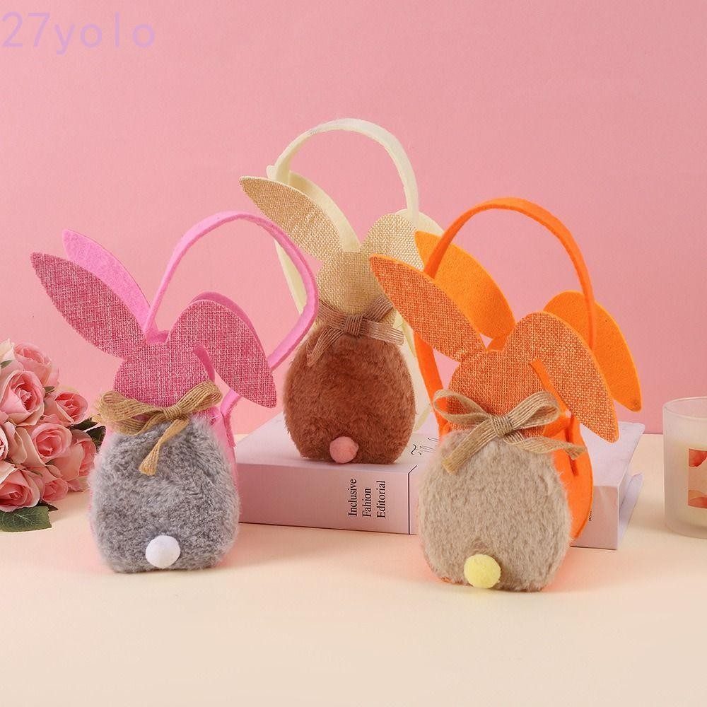 YOLO Easter Bunny Gift Bag, Cute Festival Rabbit Gift Bags, Party ...