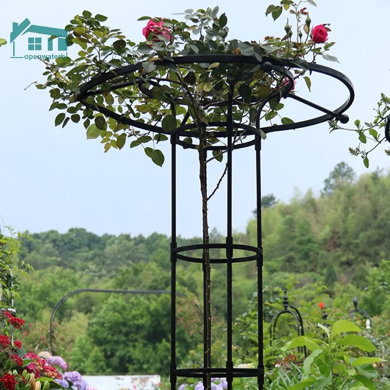 [Jei] Garden Trellis Umbrella Tower Plant Trellis For Climbing Plants ...