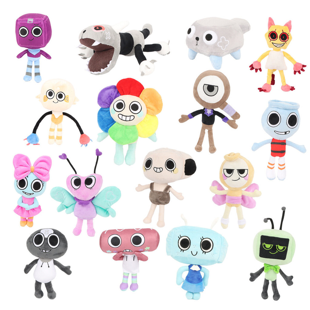 Dandy's World Plush Pebble Finn Flutter Dandys World Plushie Horror ...