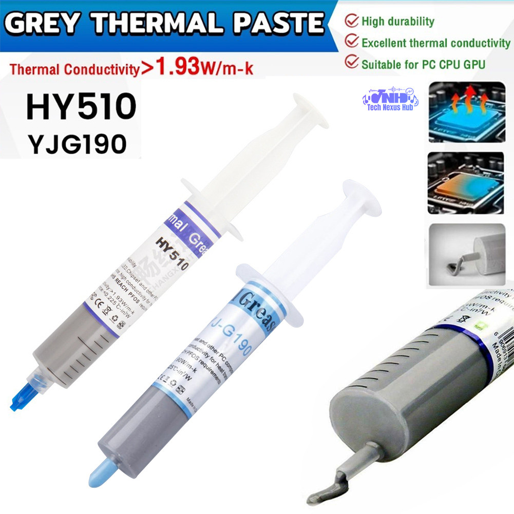 HY510 YJ-G190 Thermal Grease Paste for CPU GPU Cooler Cooling Heatsink ...