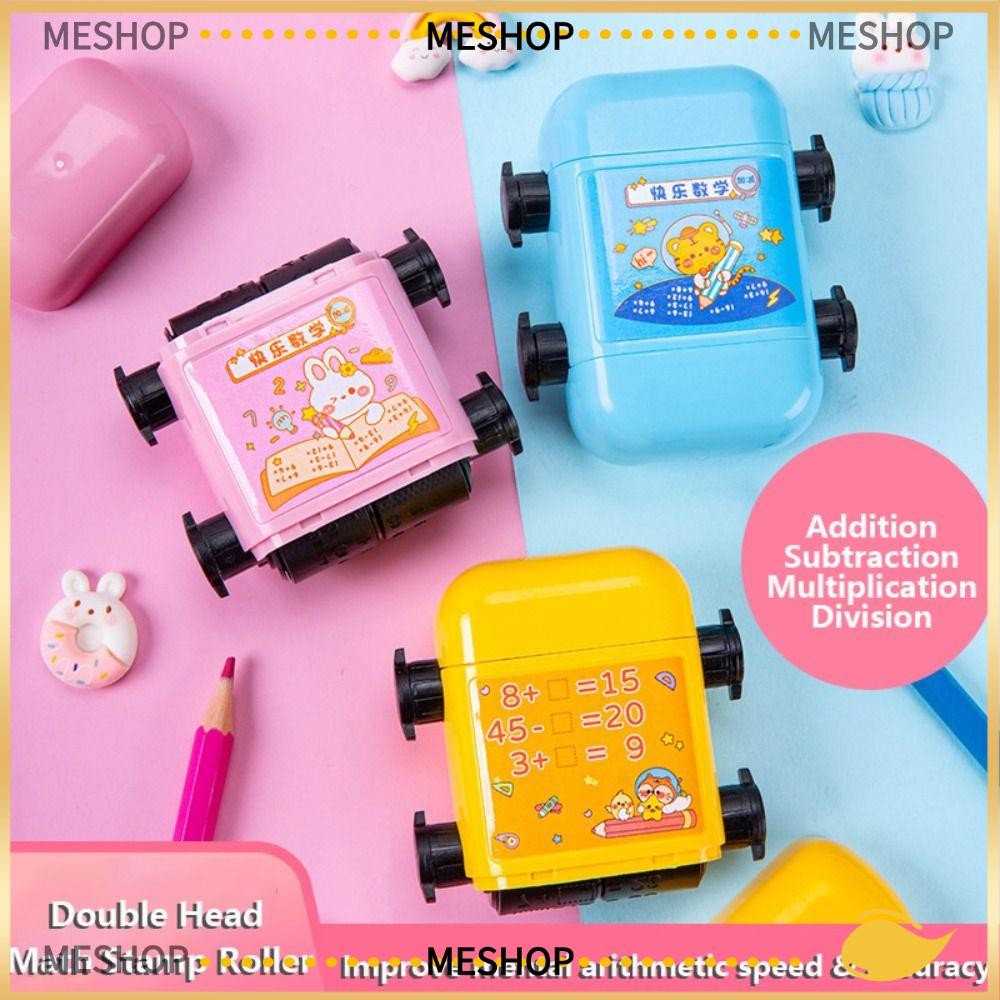 ME Math Rolling Stamp, 2-in-1 Reusable Math Roller Stamp, Creative ...