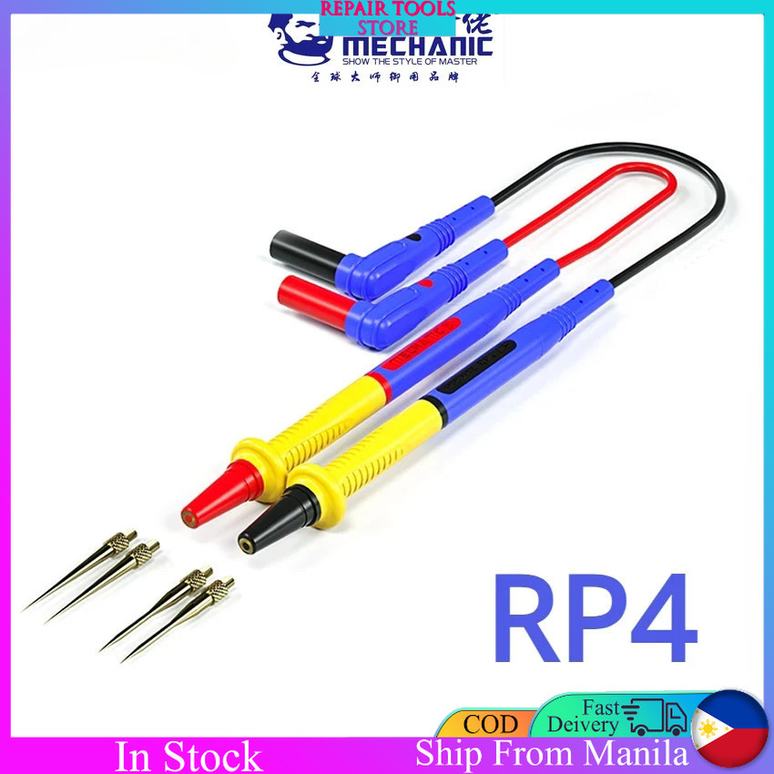 【PH STOCK+COD】MECHANIC RP15 Multimeter Pen 1000V 20A Stainless Steel ...