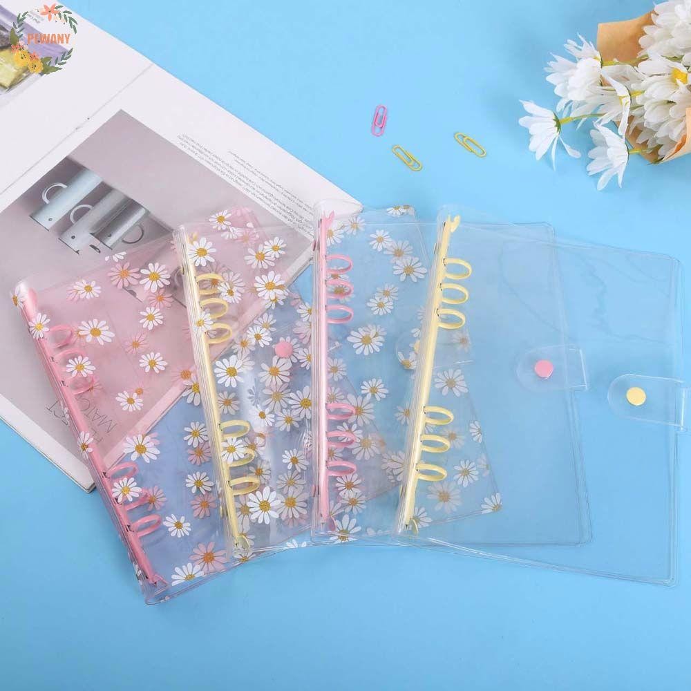 PEWANYZZ Daisy Notebook Binder Soft Shell School Supplies Journal ...