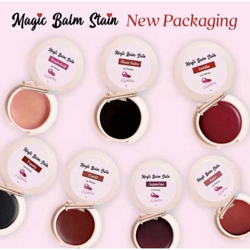 Cris Cosmetics New Packaging Magic Balm Stain 15g Lip Therapy | Shopee ...