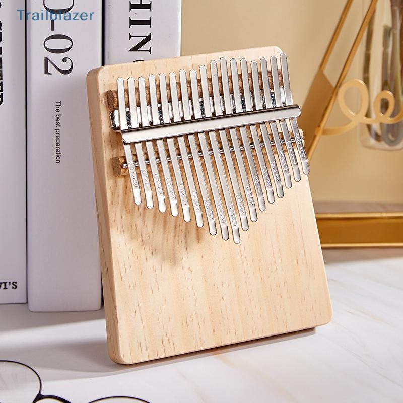TBPH 1PC Wooden Kalimba Portable Children Beginning Practice Simple 17 ...