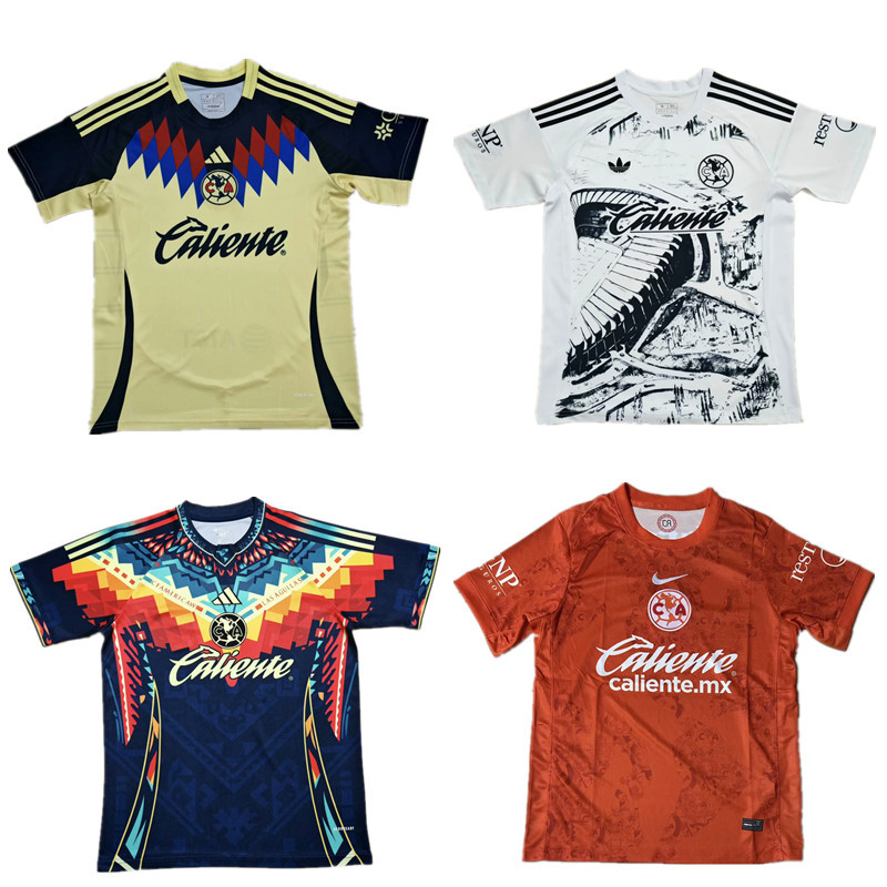 Club América Soccer Jersey 25 26 Club de Futbol America New Training ...