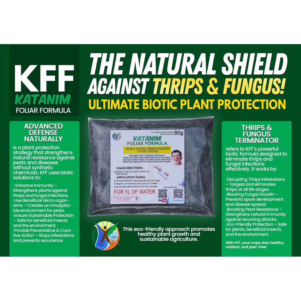 【Today discount】Katanim Foliar Formula Double Action: Growth Booster ...