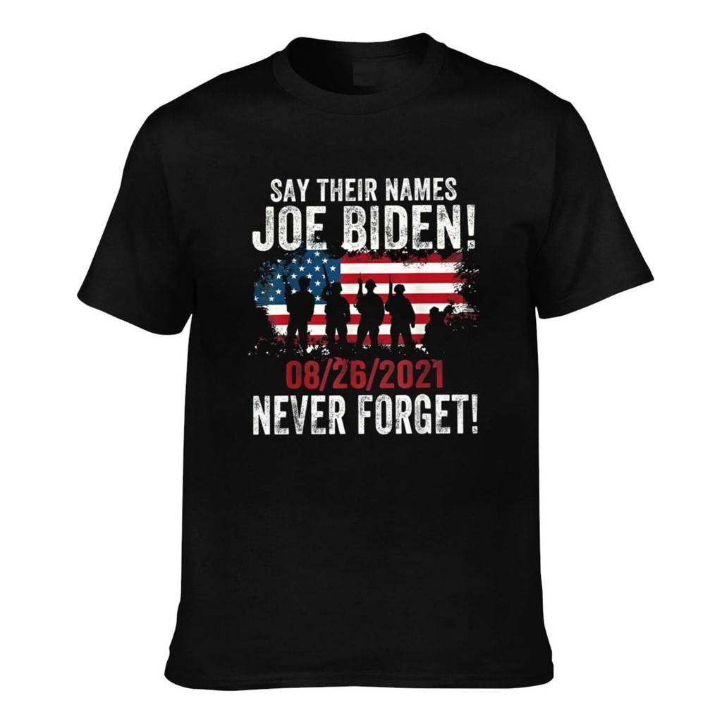 Say Their Names Joe Names Of Fallen Soldiers 13 Heroes Comfortable Fit ...