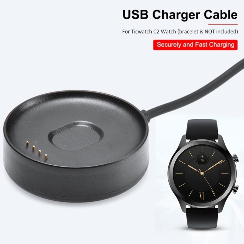 USB Charger Base Cradle Dock for Ticwatch C2 Smart Watch Magnetic ...