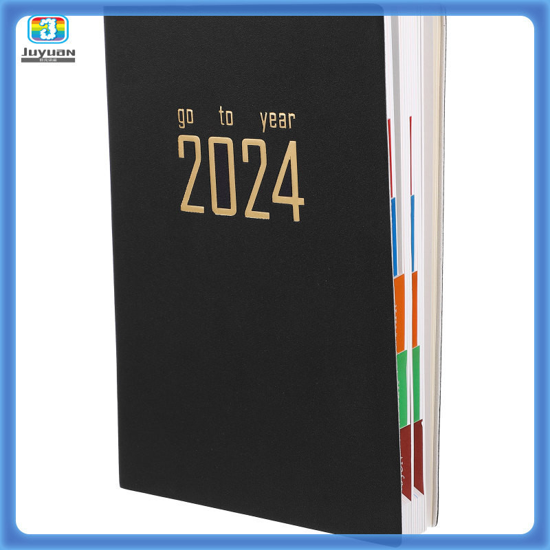 Notebook Notebooks Date Notepad Weekly Calendar 2024 Schedule 365-day ...