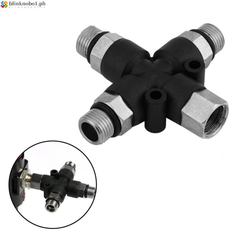 Streamlined Workflow 3 Way Airbrush Airhose Splitter with Quick Connect ...