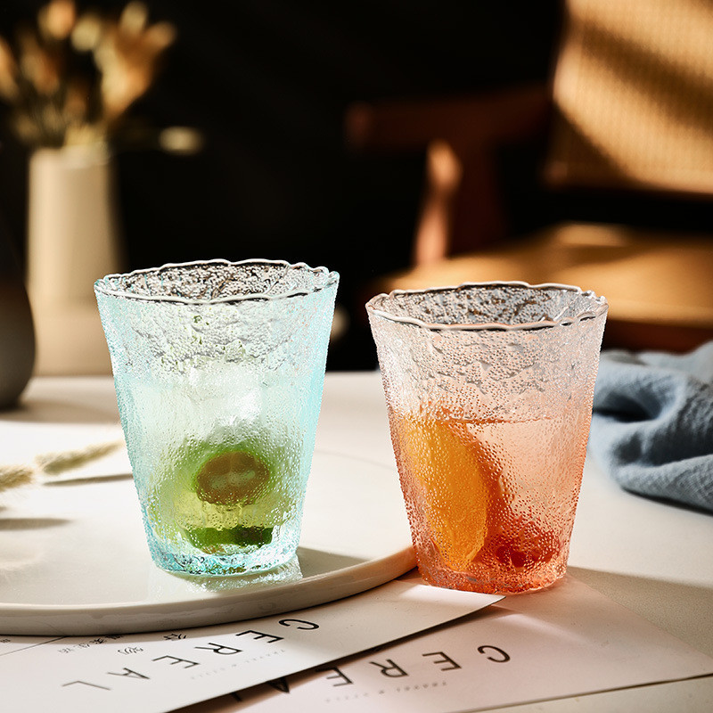 Japanese Style Fresh Frosted Rain Mist Glass Color Glacier Bark Pattern ...