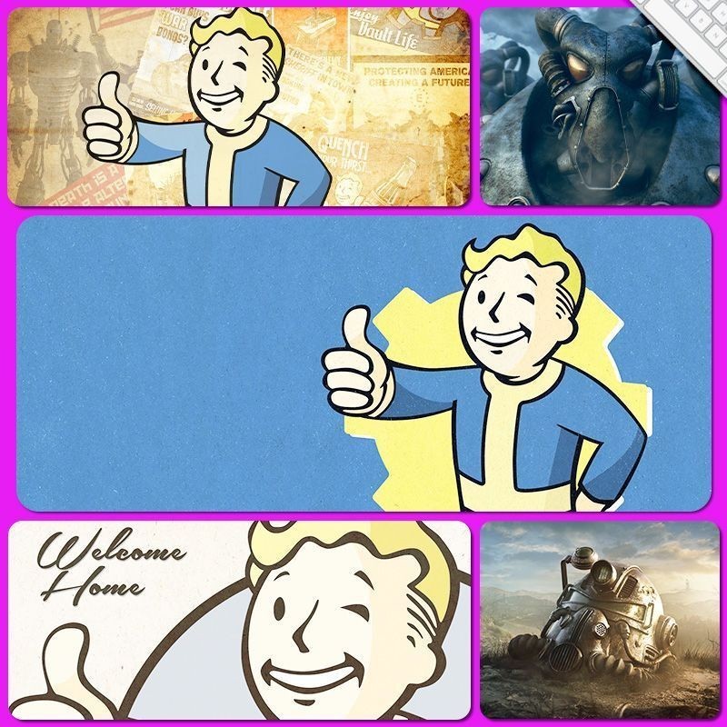 Spot goods fallout 4 fallout 76 Radiation4 Mouse Pad Oversized Lock ...