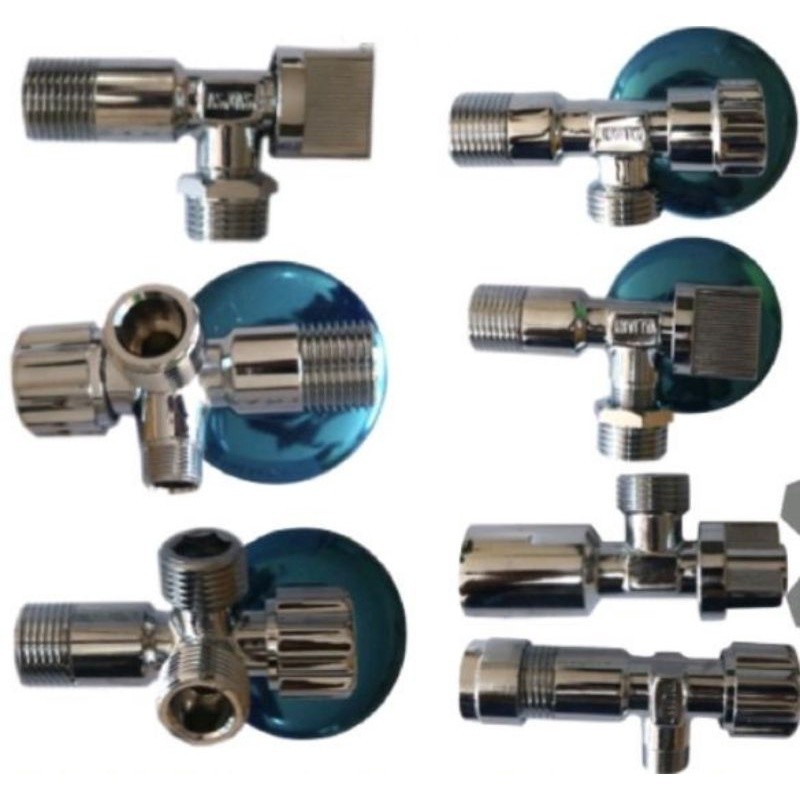 VALIANT ANGLE VALVE ALL SIZES AND COLORS CHROME PLATED ANGLE VALVE ...