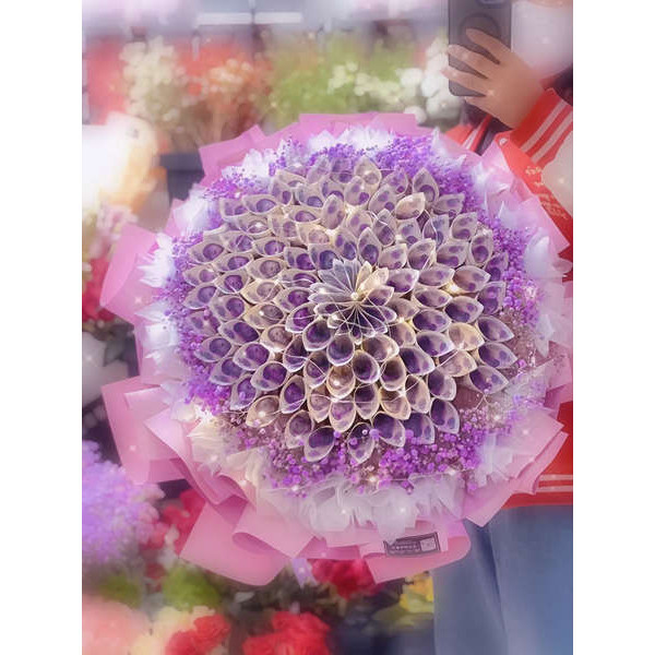 boquet wrapper set bouquet wrapper set 520 Mother's Day Banknote Cash ...