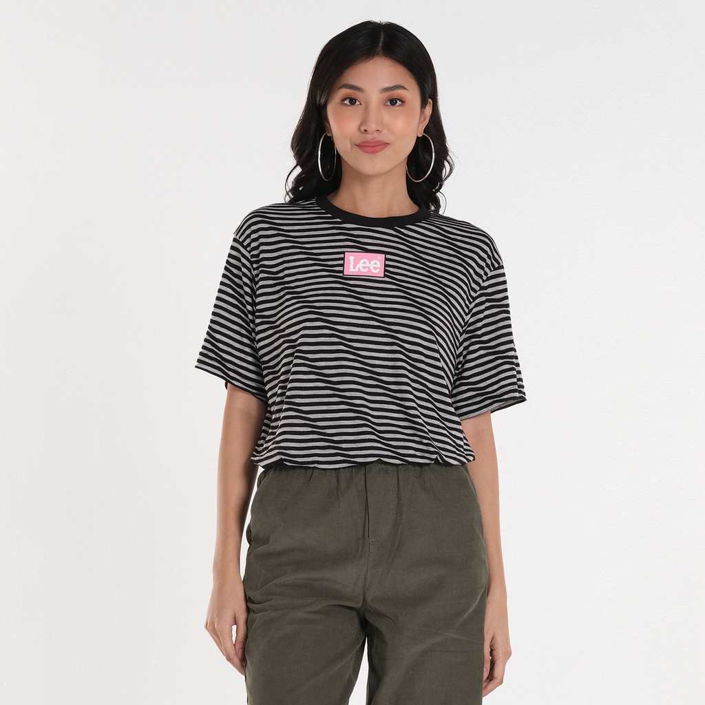 Lee Box Logo Oversized Top for Women | Shopee Philippines