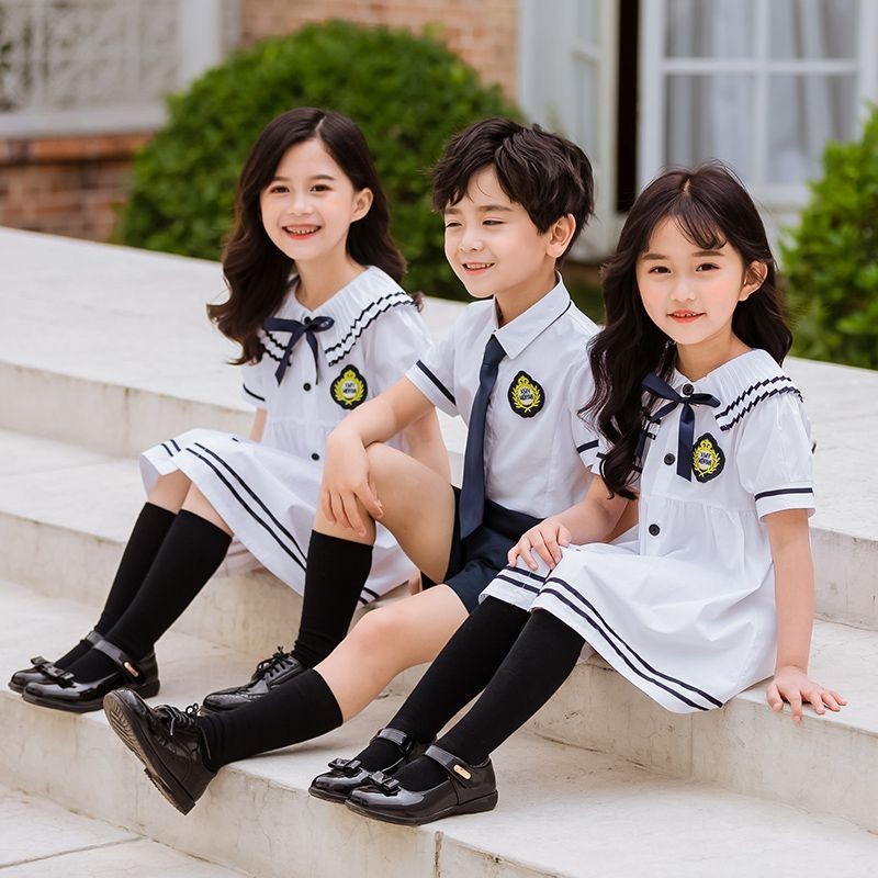 Graduation Photo Uniform Kindergarten Uniform Summer Suit Primary ...