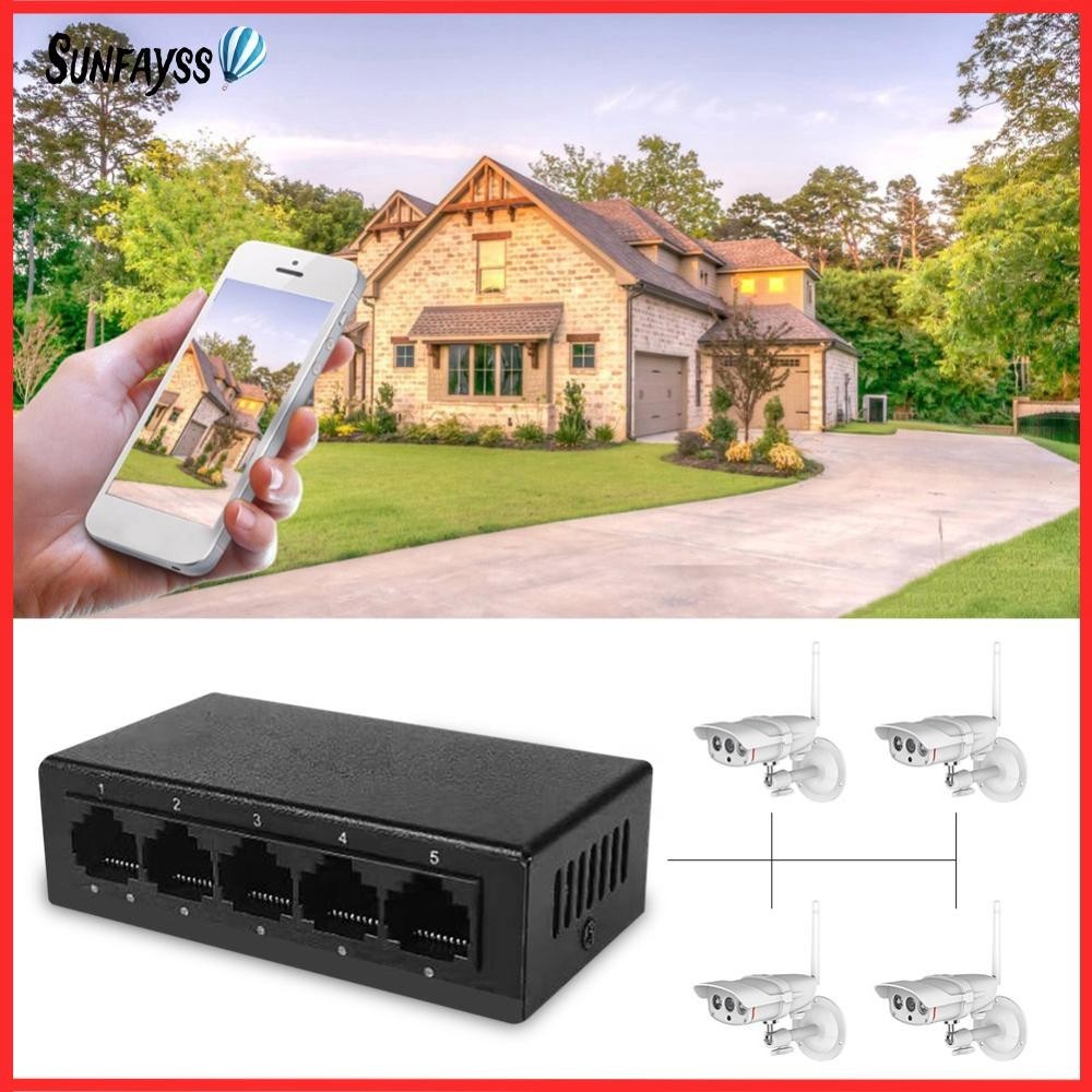 [Sunfayss.ph] 5 Port Gigabit Ethernet Switch Home Network Hub 10/100 ...