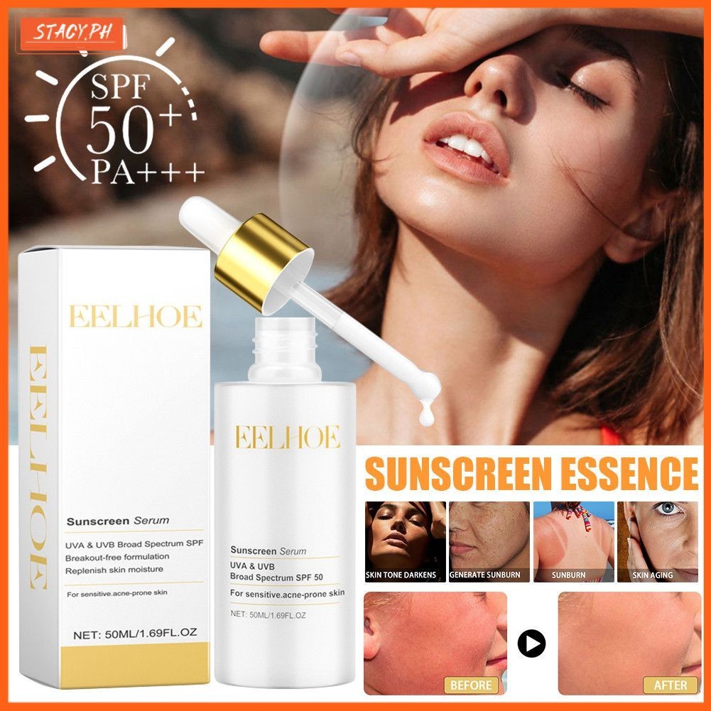 【stacy】 EELHOE SPF 50 Sunscreen Serum Moisturizing Repair Skin ...