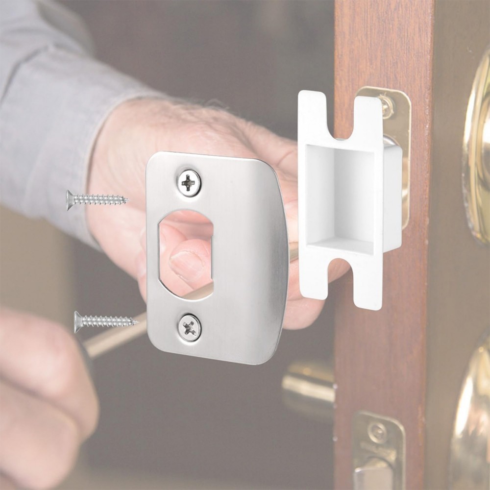 Door Strike Plate Repair Kit Easy To Operate Packing Content ...
