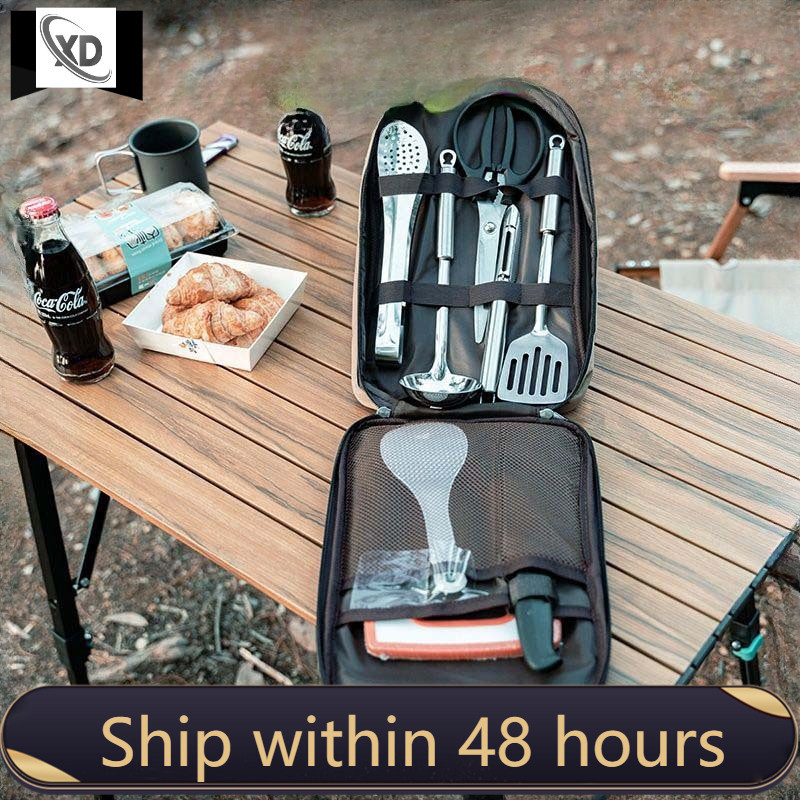 Outdoor Cooking Storage Bag Camping Kitchenware Set Portable Travel ...