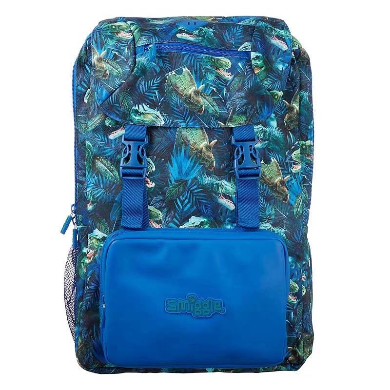 Macau smiggle New Style Blue Jungle Tyrannosaurus Plus Size Flap ...