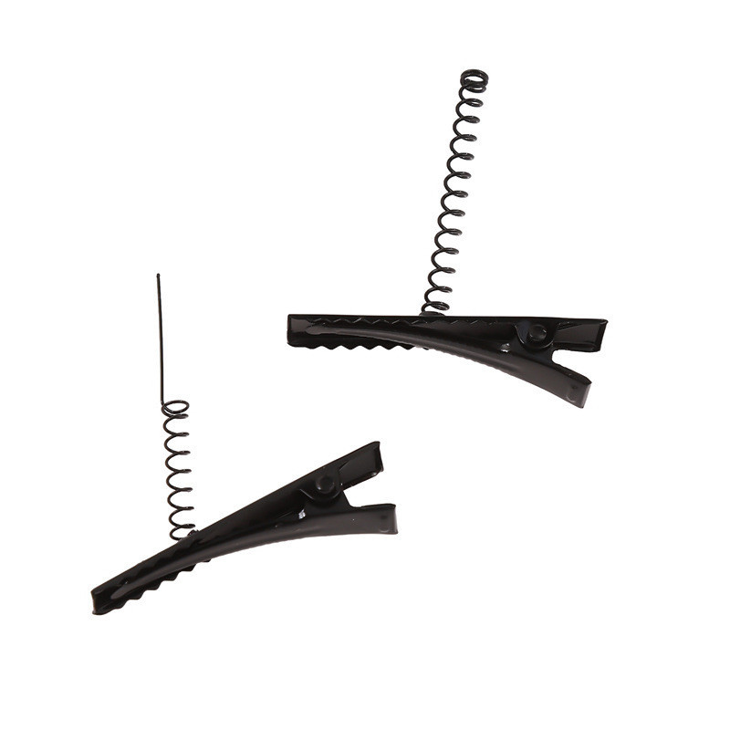 Heart Hairpin Spring Clip Duckbill Clip Bangs Clips Side Clips Headwear ...