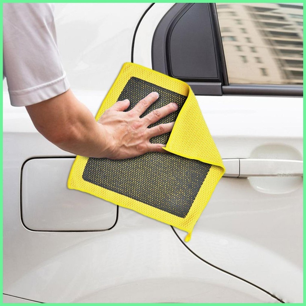 Clay Rag for Car Detailing Mesh Microfiber Clay Bar Towel Auto ...