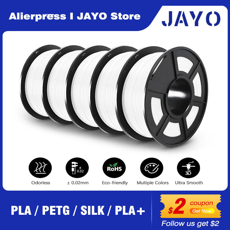 JAYO PLA/PLA META/PETG/SILK/PLA+/Wood/ Rainbow/Marble 3D Printer ...