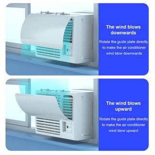 Air Conditioner Windshield Durable Pvc Air Conditioner Baffle ...
